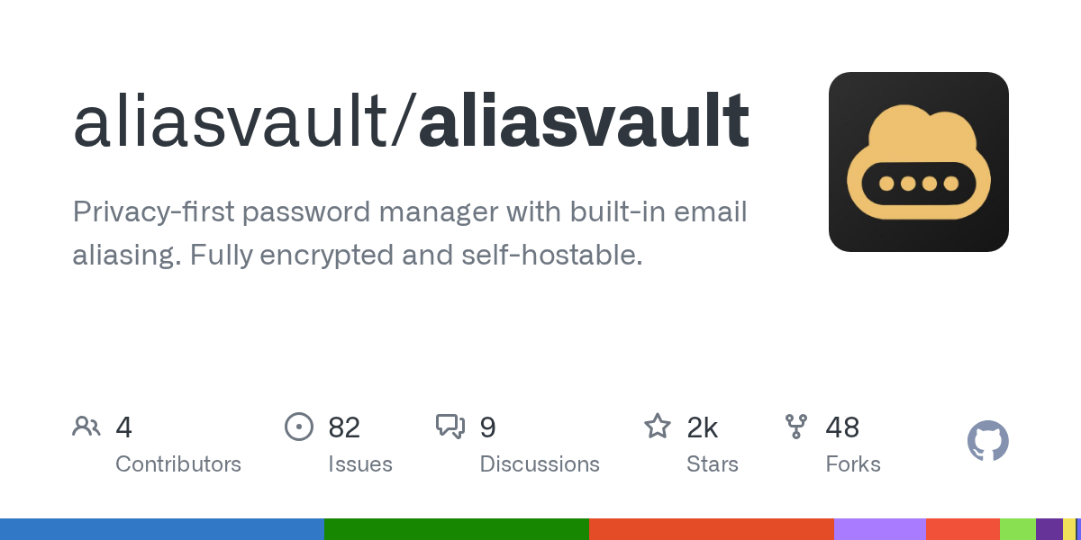 AliasVault: Privacy-First Password and Email Alias Manager - OSRepos